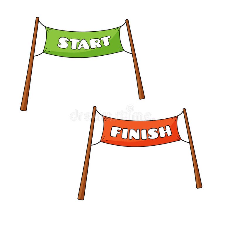 Finish Cartoon Stock Illustrations – 21,509 Finish Cartoon Stock ...