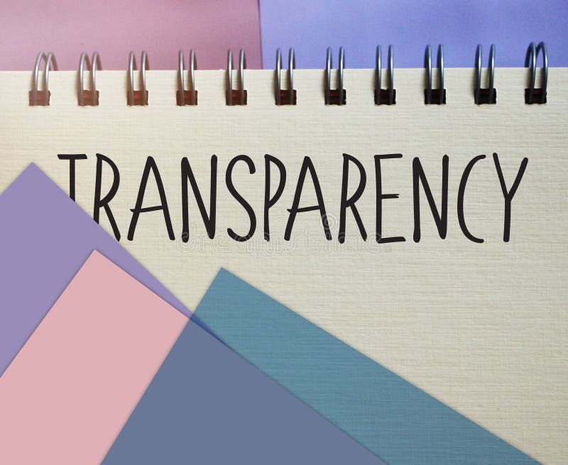 Transparency Word from Wooden Blocks Stock Image - Image of clear, open ...