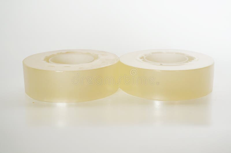 Transparent adhesive tapes stock photo. Image of duct - 86013400