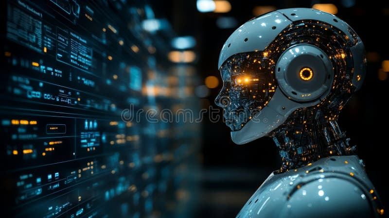 A Transparent AI Head Engages with Data while Processing Customer ...