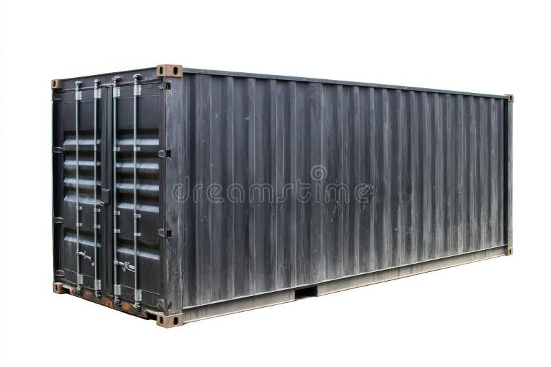 A Transparent Background with a Container Isolated on Top Stock Photo ...