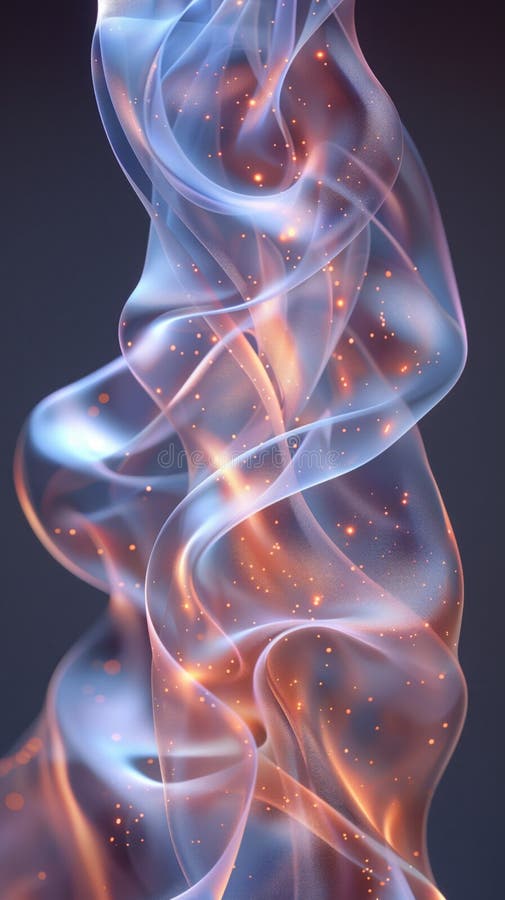 Ethereal Fabric of Space with a Sprinkle of Stardust. AI Generated ...