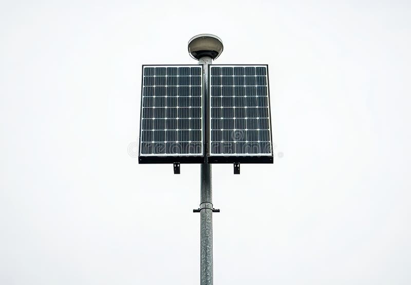 Transparent Background Featuring an Isolated Angled View of a Solar ...