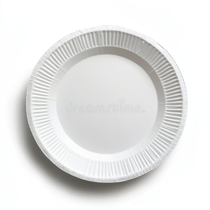 A Transparent Background Featuring a Paper Plate, Image Stock Photo ...