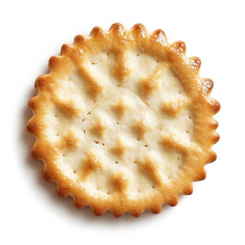 A Transparent Background Featuring a Round Cracker, Image Stock Image ...