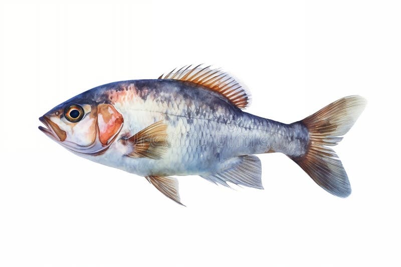 Transparent Background Fish Illustration, AI Stock Illustration ...