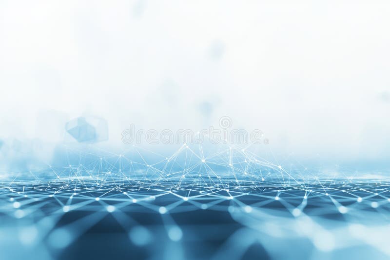 Transparent Background Futuristic Digital Circuit Overlay Effect Stock ...