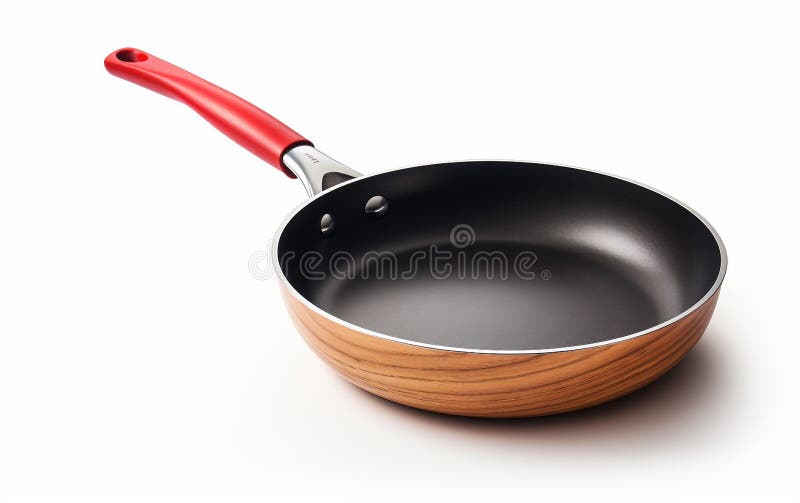 Transparent Background Non-Stick Flying Pan -Generative Ai Stock ...
