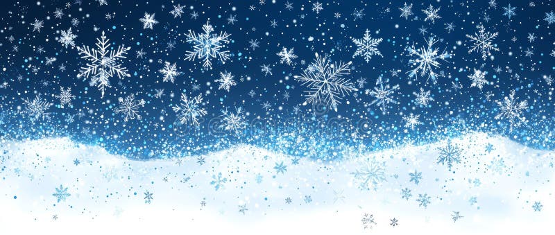 Transparent Background with Snowflakes Falling, Heavily Isolated ...
