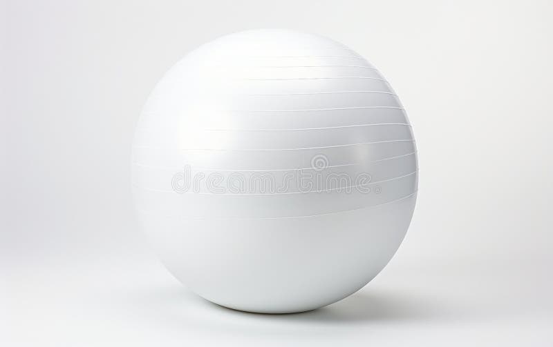 Transparent Background Stability Ball -Generative Ai Stock Illustration ...