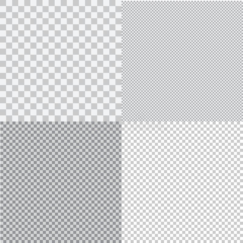 Transparent Background, Vector Seamless Pattern. Stock Vector ...