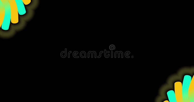 A Transparent Background Video Featuring Smooth Animated Edges in ...