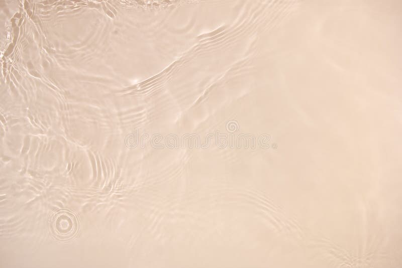 Transparent Beige Colored Clear Calm Water Surface Texture Stock Photo ...