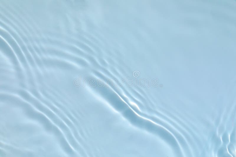Transparent Blue Colored Clear Calm Water Surface Texture Stock Image ...