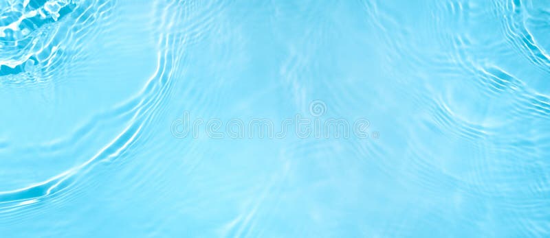 Transparent Blue Colored Clear Calm Water Surface Texture Stock Image ...