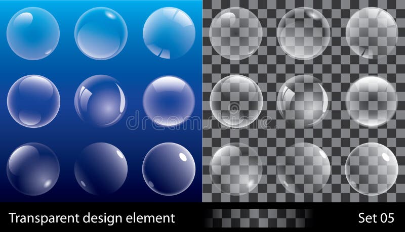 Transparent bubbles stock vector. Illustration of cold - 15576373
