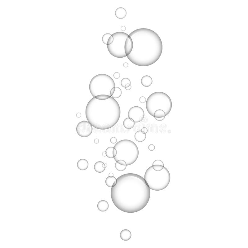 Air Bubbles Icon, Realistic Style Stock Vector - Illustration of ball ...
