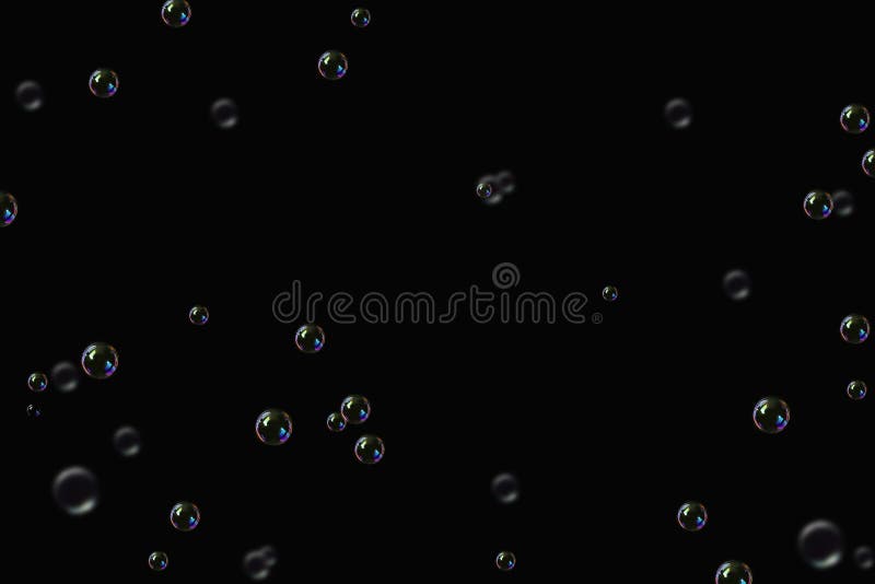 Transparent Bubbles Soap Pattern Overlay Abstract Particles Splashes of ...