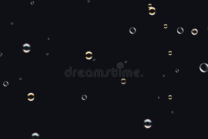 Transparent Bubbles Soap Pattern Overlay Abstract Particles Splashes of ...