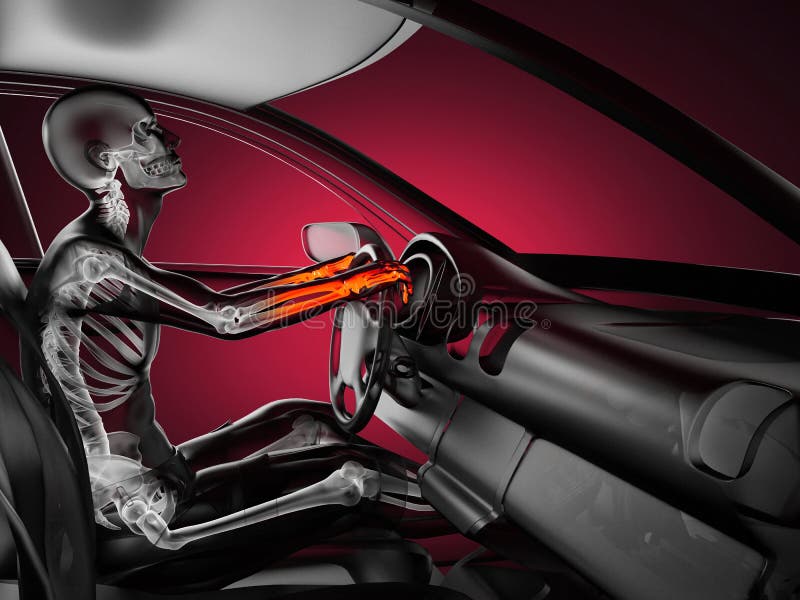 Skeleton Driving Car Stock Illustrations – 199 Skeleton Driving Car ...