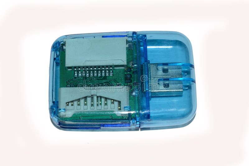 Transparent card reader stock photo. Image of plastic - 22282764
