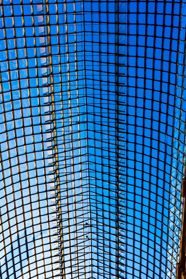 Transparent Ceiling Made of Glass. Ceiling Made of Glass. Wired Ceiling ...