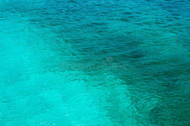 Transparent Clean Sea Waves Stock Image - Image of background, bottom ...
