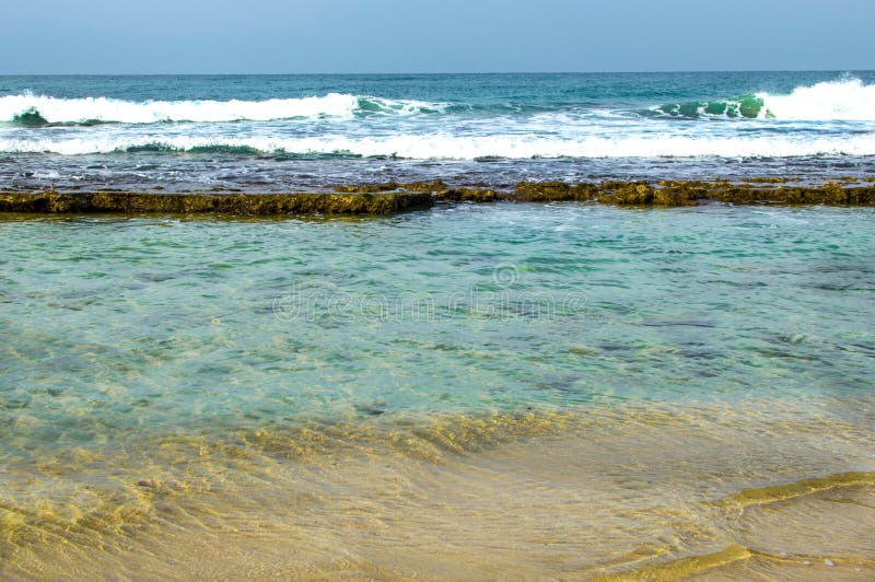 Transparent and Clean Water Sea Stock Image - Image of shallow ...