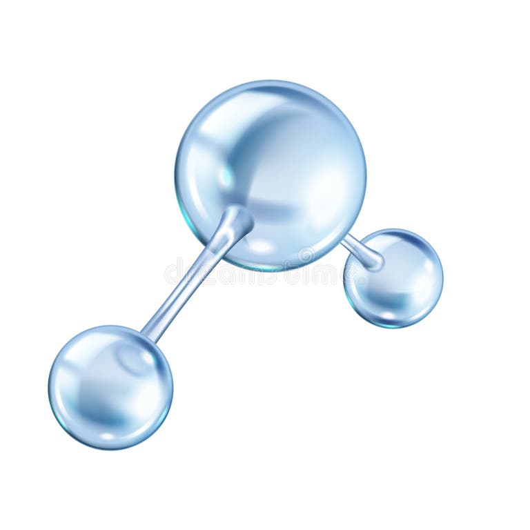 Transparent Collagen Molecular Structure Illustration Stock Vector ...