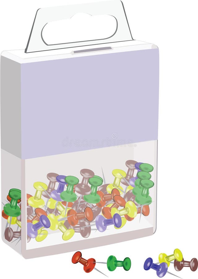 Thumbtack Transparent Stock Illustrations – 924 Thumbtack Transparent ...