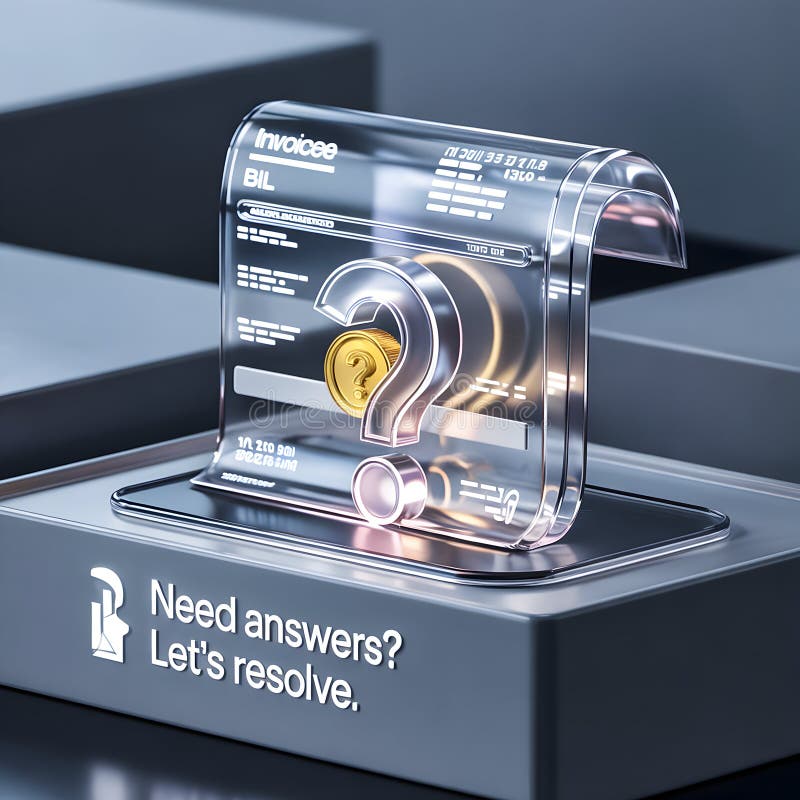 Transparent Invoice Question Mark Gold Coin Financial Stock ...