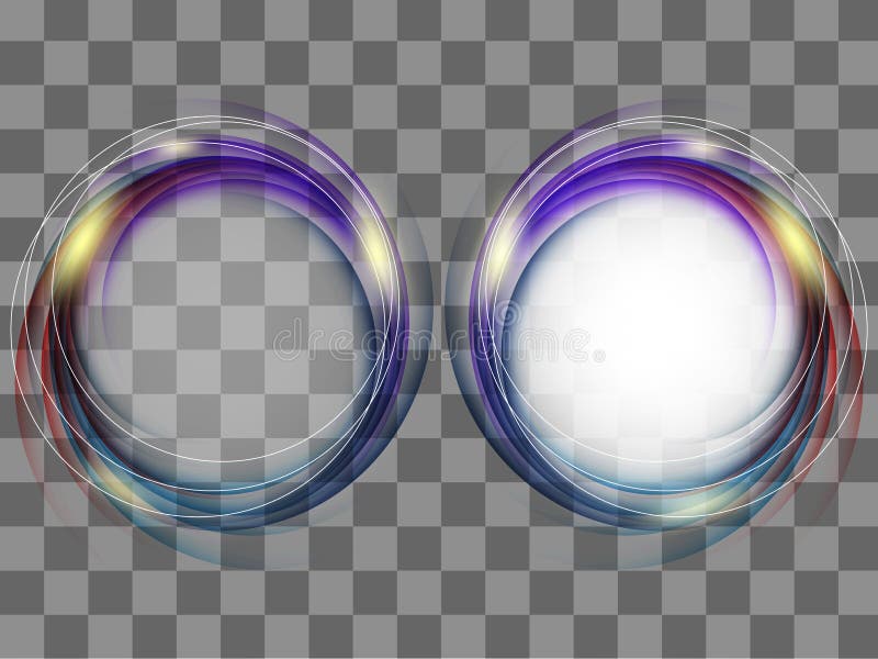 Transparent Design Elements Stock Vector - Illustration of banner ...