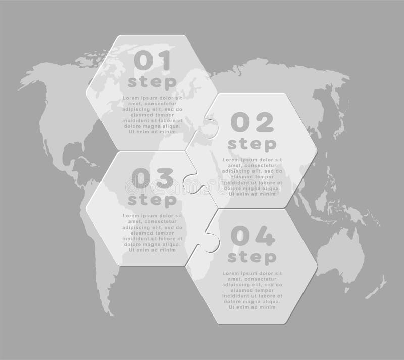 Transparent Diagram Infographic Process on 2 Steps Stock Illustration ...
