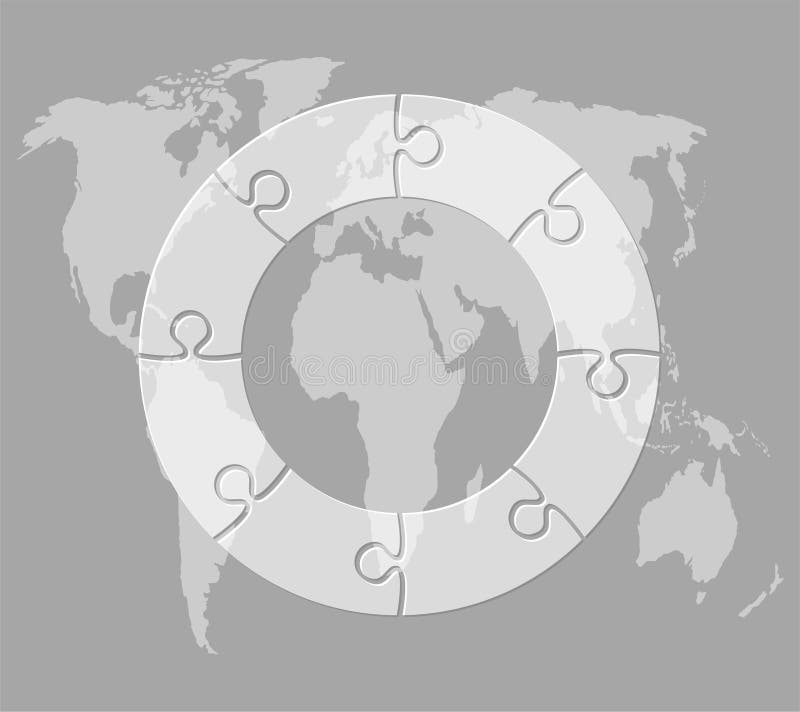 Transparent Diagram Infographic Process on 8 Steps Stock Vector ...