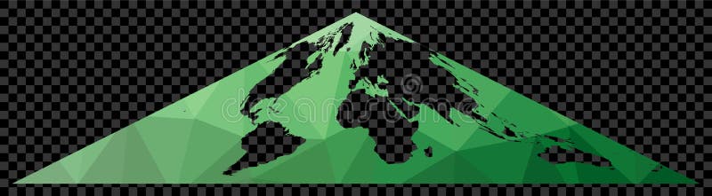 Transparent Digital World Map. Stock Vector - Illustration of national ...