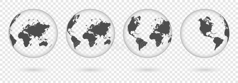 Transparent World Map Background Stock Illustrations – 16,118 ...