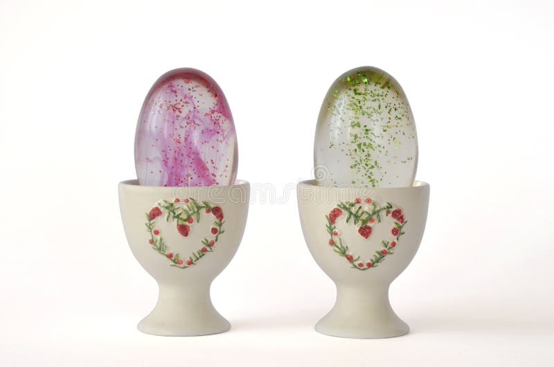 Transparent Easter eggs stock image. Image of green, symbol - 51207449