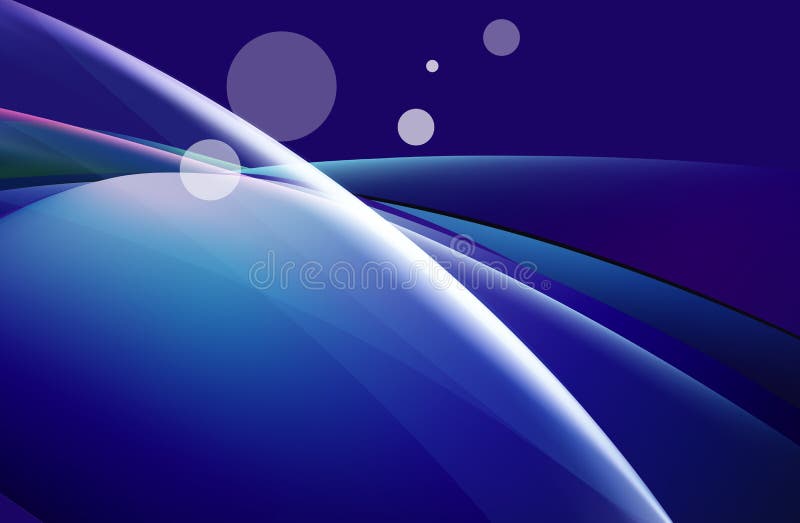 Transparent Eccentric Circular Rays of Lights in Universe. Stock Vector ...