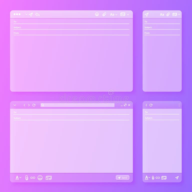 Email Mockup Stock Illustrations – 6,761 Email Mockup Stock ...