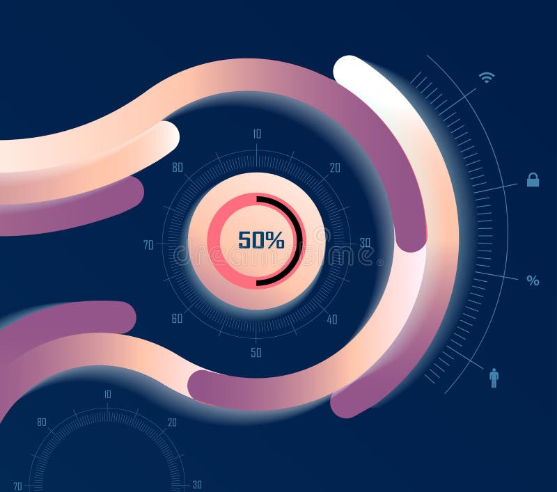 Transparent Flat Web Site, Business Infographics Stock Vector ...