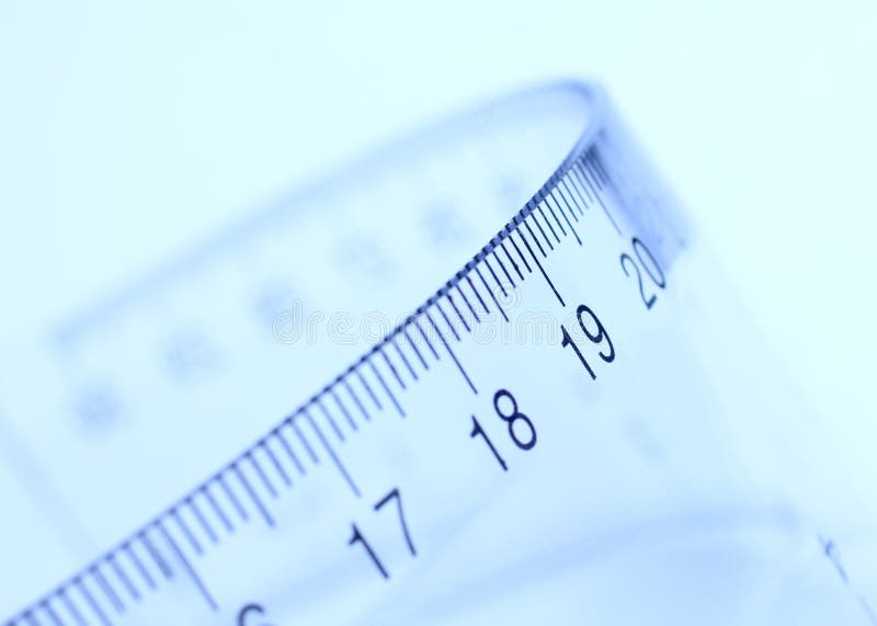 Transparent Flexible Ruler stock photo. Image of flexibility - 30475704