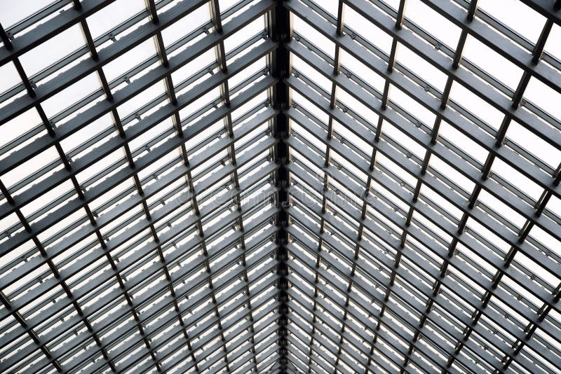 Transparent glass ceiling stock image. Image of building - 58144907
