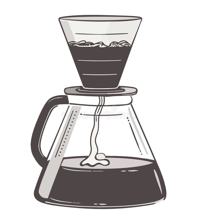 Coffee Pouring Transparent Stock Illustrations – 381 Coffee Pouring ...