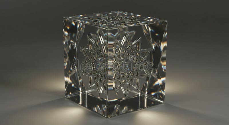 Symmetrical Glass Cube Stock Illustrations – 361 Symmetrical Glass Cube ...