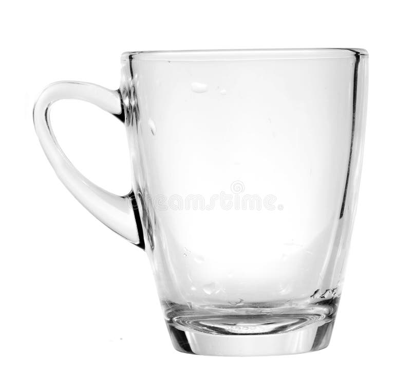 3 Glass of Water Isolated on White Background Stock Image - Image of ...