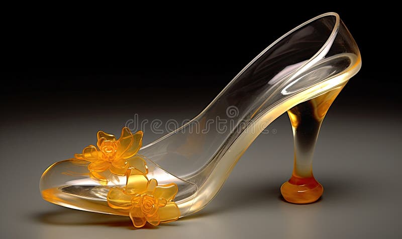 Transparent Glass Elements Elevate Women S Shoe Design Creating Using ...