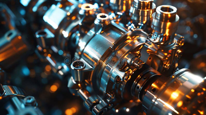 Transparent Glass Engine Visualization Glass-Constructed Automobile ...