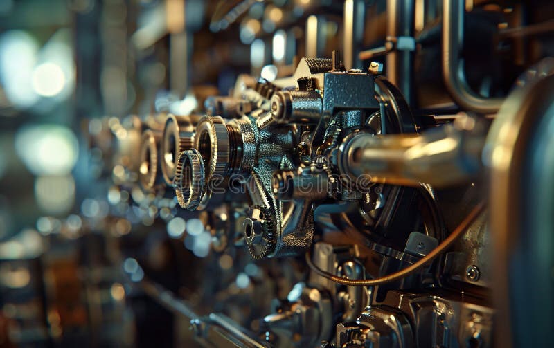 Transparent Glass Engine Visualization Glass-Constructed Automobile ...