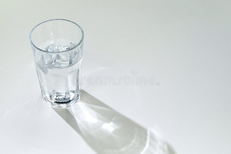 Reflections on a Transparent Water Stock Photo - Image of transparency ...