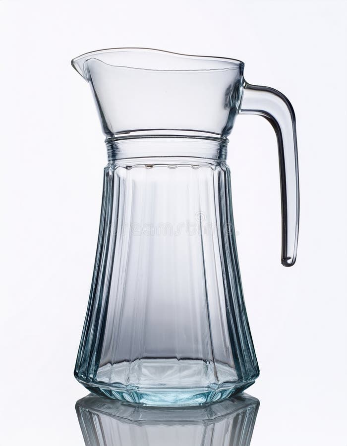 Vintage Glass Pitcher with Elegant Design for Serving Beverages at Home ...
